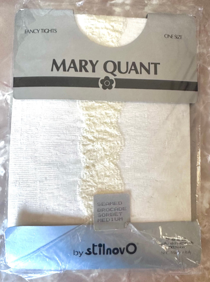 1990s Mary Quant Lace Seam Tights – Voluptuous Vintage