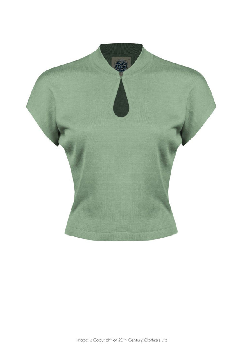 Kitty Keyhole Sweater – Voluptuous Vintage